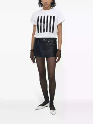 Marc Jacobs Lambskin Leather Shorts