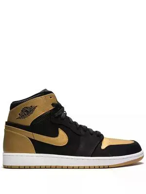 JORDAN Air 1 Retro High Sneakers - Black