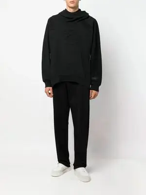 Alexander McQueen Embossed-detail Loose-fit Hoodie