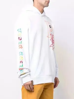 Philipp Plein Embroidered Pullover Hoodie