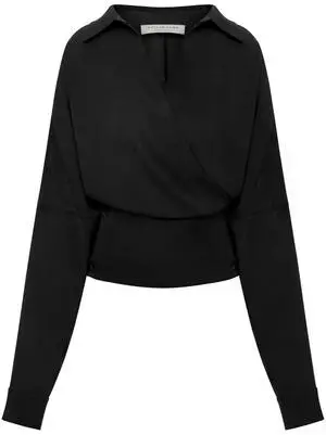 Philosophy Di Lorenzo Serafini Panelled V-neck Blouse