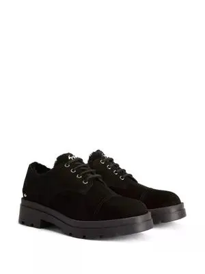 GIUSEPPE ZANOTTI Lapley Suede Lace-up Shoes
