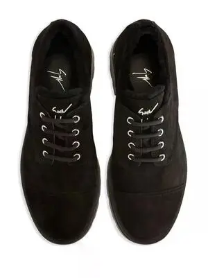 GIUSEPPE ZANOTTI Lapley Suede Lace-up Shoes