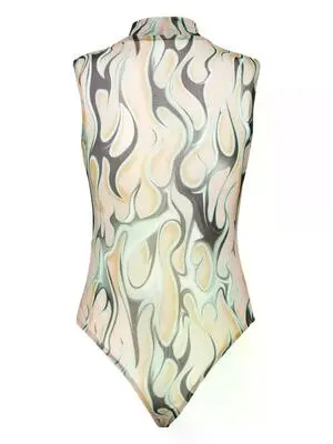 Philipp Plein Sleeveless Flame Body - Neutrals