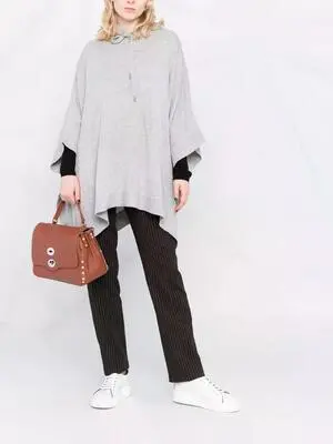 Michael Kors Fine-knit Hooded Cape