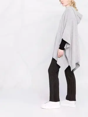Michael Kors Fine-knit Hooded Cape