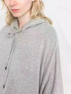 Michael Kors Fine-knit Hooded Cape