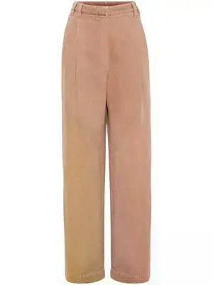 Brunello Cucinelli Pleated Wide-leg Trousers