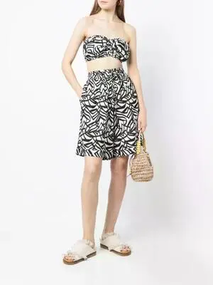 BAMBAH Geometric-print Bermuda Shorts