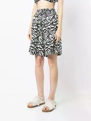 BAMBAH Geometric-print Bermuda Shorts