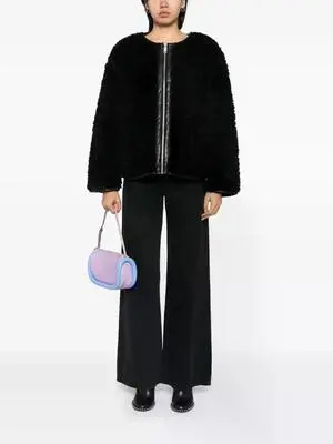 B+AB Faux-fur Jacket - Black