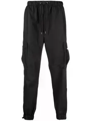 Rains Drawstring-waistband Tapered Cargo Trousers