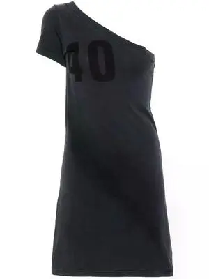 COURREGES Number-print Mini Dress