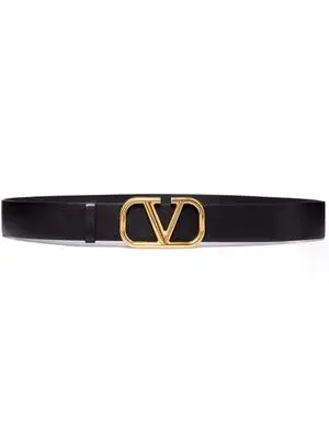Valentino Garavani 40mm Vlogo Signature Belt - Black