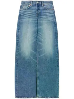 RE/DONE Mid-rise Wide-leg Jeans