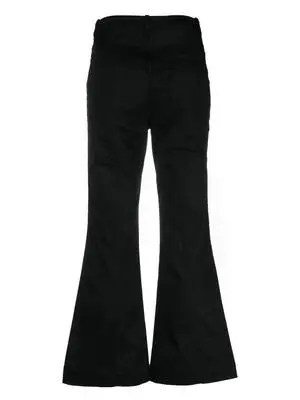 Proenza Schouler White Label Cropped Flared Trousers