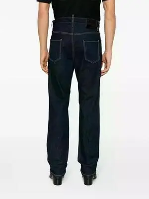 Dsquared2 Slim-leg Jeans With Logo Patch - Blue