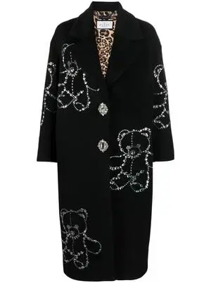 Philipp Plein Straight Hem Coats For Women