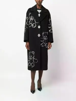 Philipp Plein Castoni Teddy Bear Oversized Coat