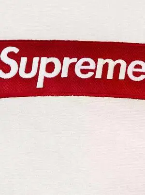 Supreme Box Logo Hoodie - White