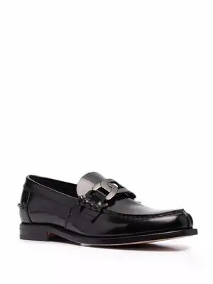 TOD'S Chain-link Detail Loafers