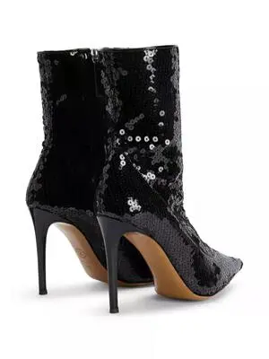 Alexandre Vauthier Sequin-embellished Boots - Black