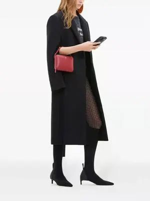 COURREGES Strap-detail Single-breasted Coat