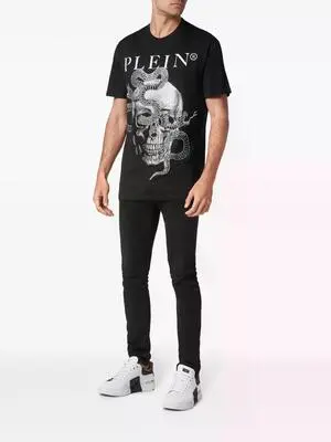 Philipp Plein Skull Snake T-shirt - Black