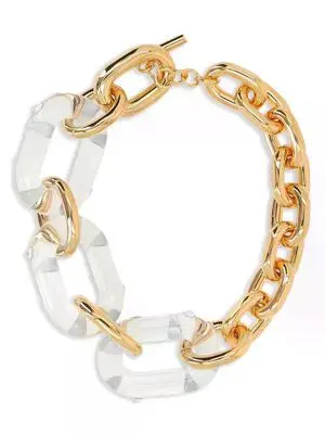 Rabanne Xl Link Choker Necklace - Gold