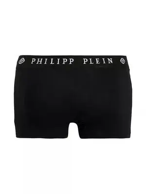 Philipp Plein Logo Embroidered Boxers