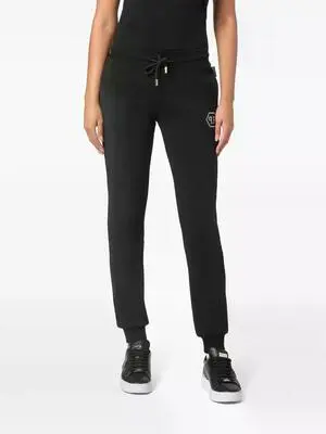 Philipp Plein Crystal-embellished Track Pants