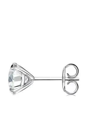 PRAGNELL 18kt White Gold Diamond Windsor Stud Earrings - Silver
