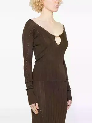 Jacquemus Le Sommet Pralù Top - Brown