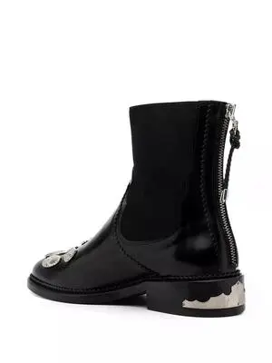 Toga Mix-badge Chelsea Boots