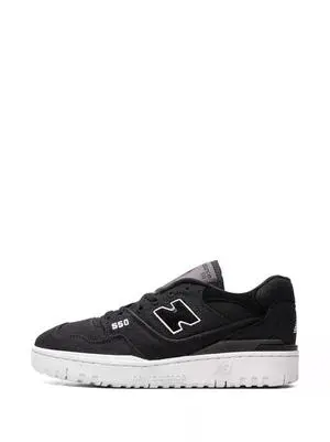NEW BALANCE 550 Suede Low-top Sneakers - Black