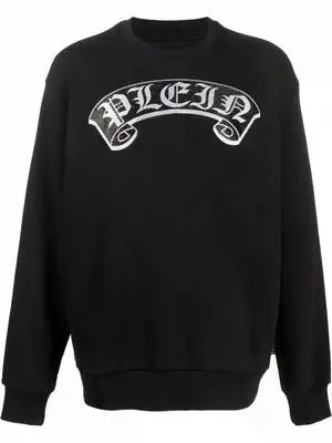 Philipp Plein Logo-print Sweatshirt - Black