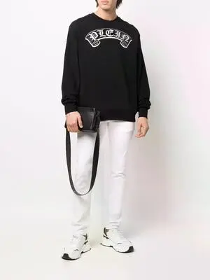 Philipp Plein Logo-print Sweatshirt - Black
