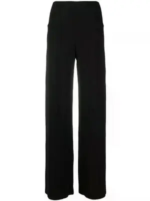Norma Kamali Mid-rise Wide-leg Trousers