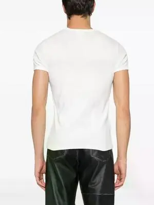 COURREGES Logo-appliqué T-shirt