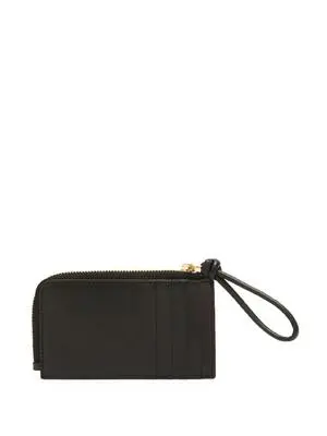 JIL SANDER Logo-lettering Leather Wallet - Black