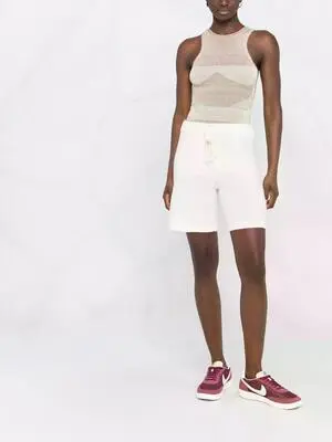 P.a.r.o.s.h Knitted Drawstring Waist Shorts