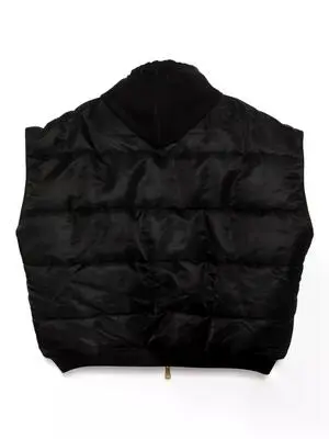 Vetements Hooded Logo Bomber Vest
