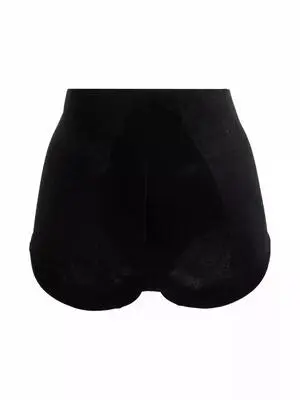 Alchemy Fashions X Lia Aram High-waisted Velvet Briefs