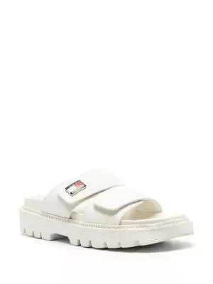 Tommy Hilfiger Logo-plaque Padded Sandals