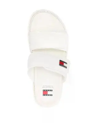 Tommy Hilfiger Logo-plaque Padded Sandals