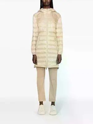 Moncler Amintore Long Quilted Coat
