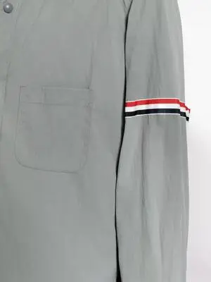 Thom Browne Rwb Armband Piqué Shirt Jacket