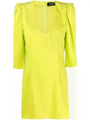 Dsquared2 Puff-sleeve Mini Dress