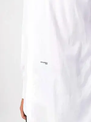 Dsquared2 Logo-detail Pin-collar Shirt
