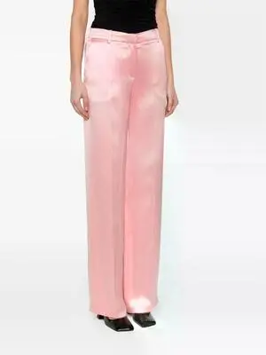 Magda Butrym High-waist Wide-leg Trousers - Pink